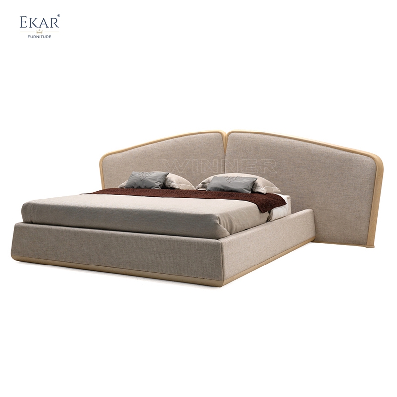 EKAR Ginkgo-Inspired Wide Bed Modern bed PM01B10,Bedroom